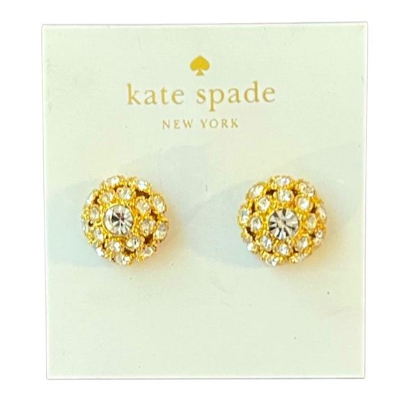kate spade | Jewelry | Nwt Kate Spade Putting On The Ritz Earrings On ...